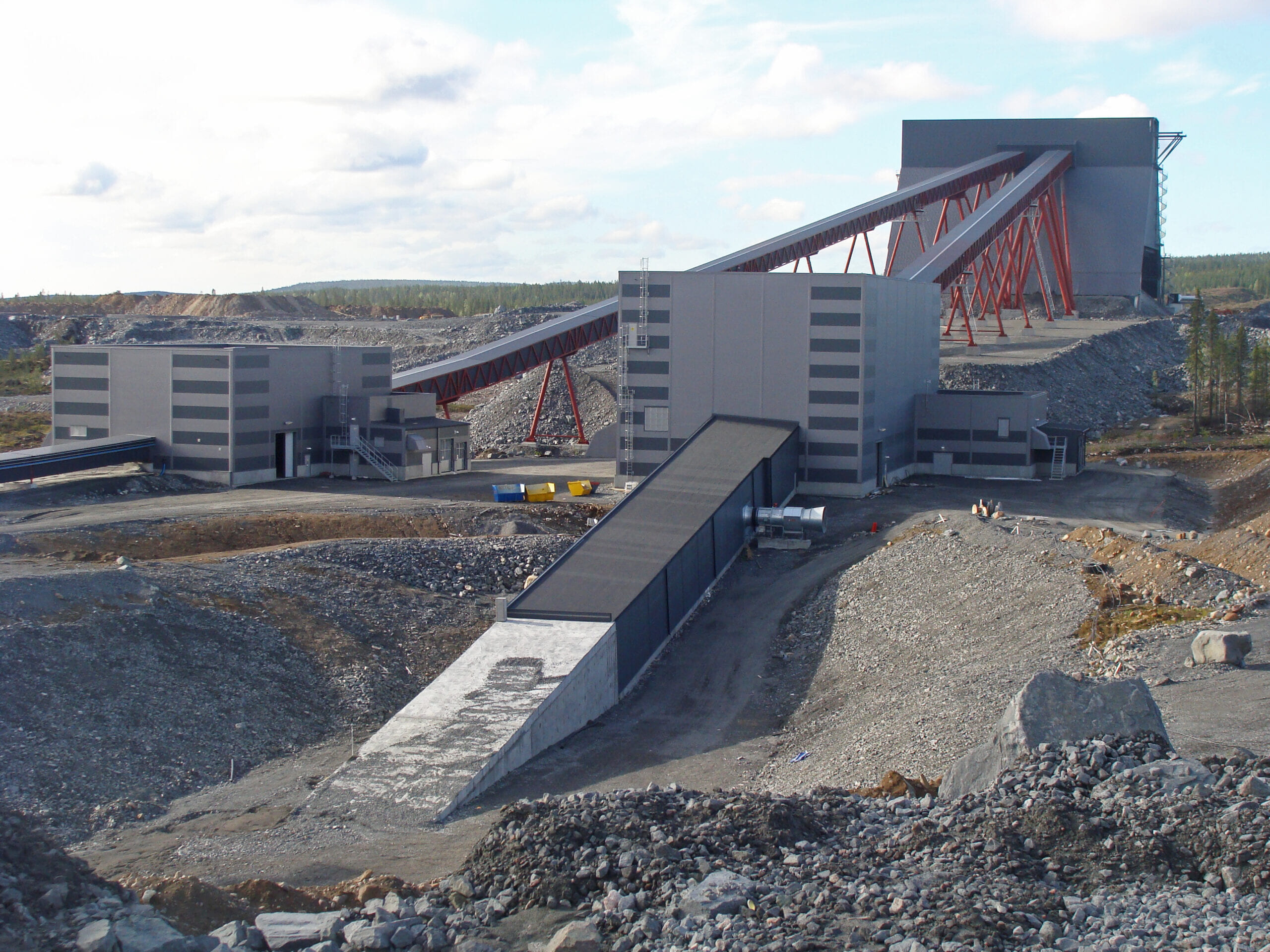 Conveyor Systems in Open Pit Mines - Roxon